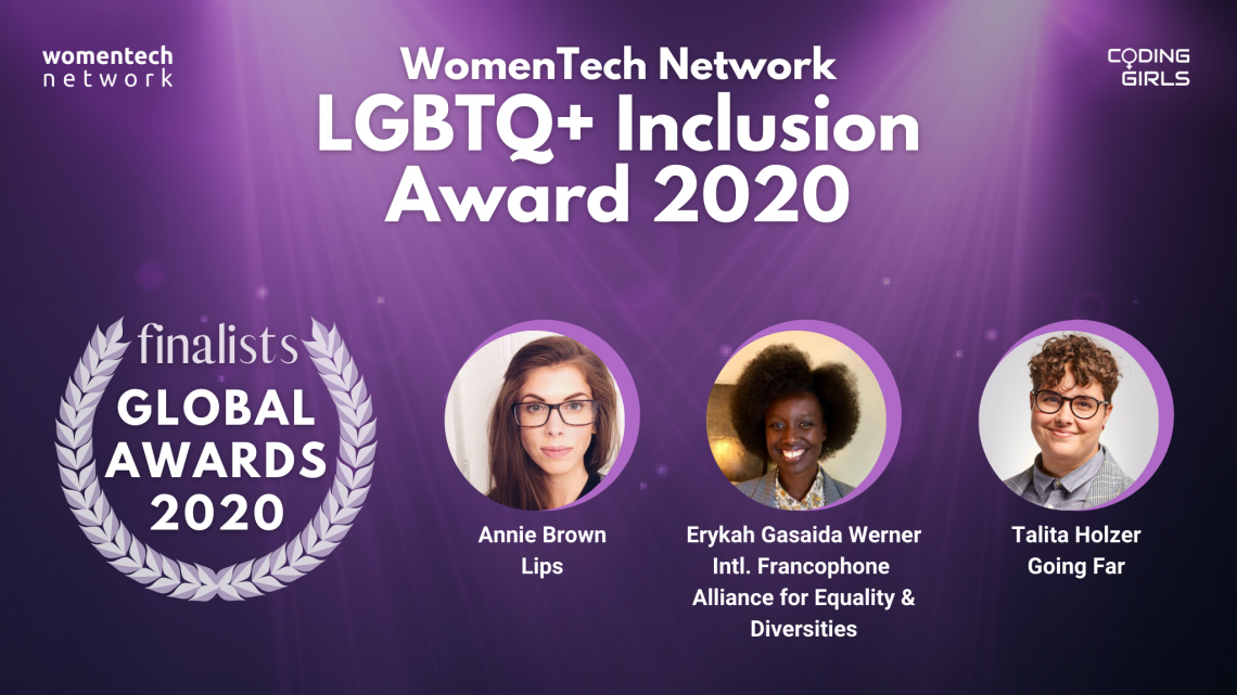 WomenTech Network LGBTQ+ Inclusion of the Year 2020: Finalists | Women in Tech Network