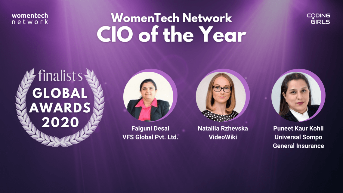 WomenTech Network CIO of the Year 2020: Finalists | Women in Tech Network